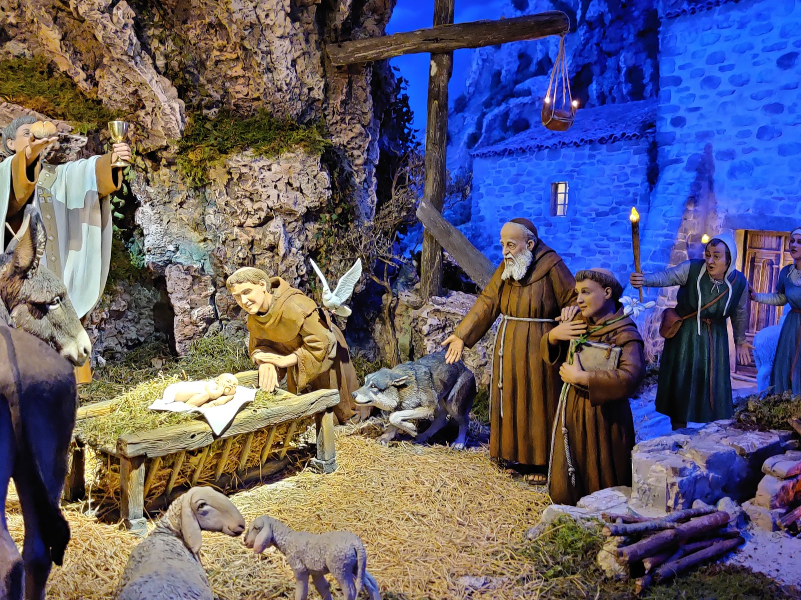 Presepi artistici in basilica, il mistero del Natale in miniatura ...