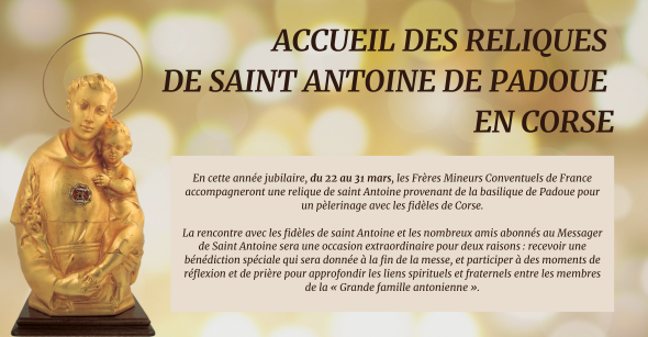 SAINTE RELIQUE DE SAINT ANTOINE EN CORSE | Basilique Saint-Antoine de ...