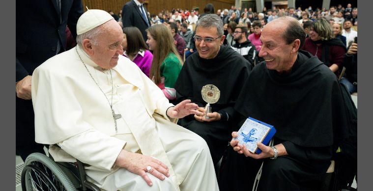 «Antonio 20-22» da Papa Francesco! | Basilica di sant'Antonio di Padova